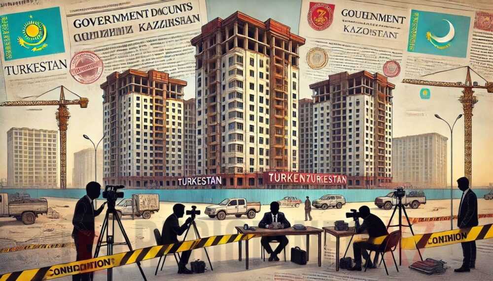REGIONINFO.KZ | Загадочные застройки Туркестана: кто стоит за нарушениями?