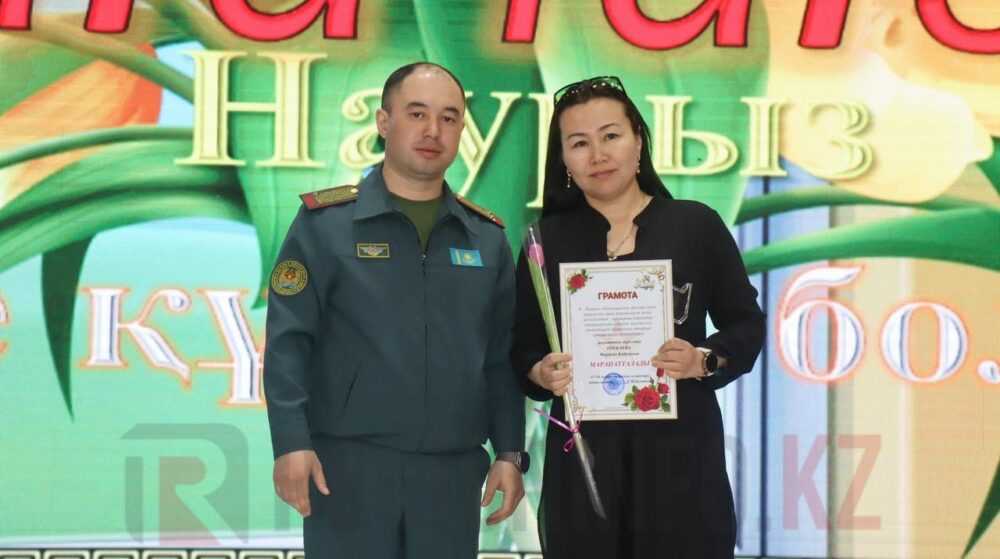 REGIONINFO.KZ | В Шымкенте поздравили женщин-военнослужащих с 8 Марта